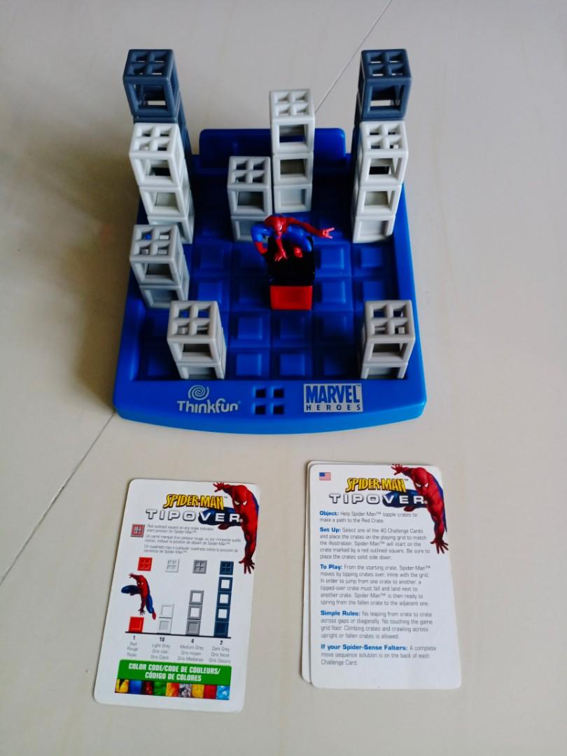 Thinkfun Marvel Heroes Spider-man Tipover game, Hobbies & Toys, Toys ...