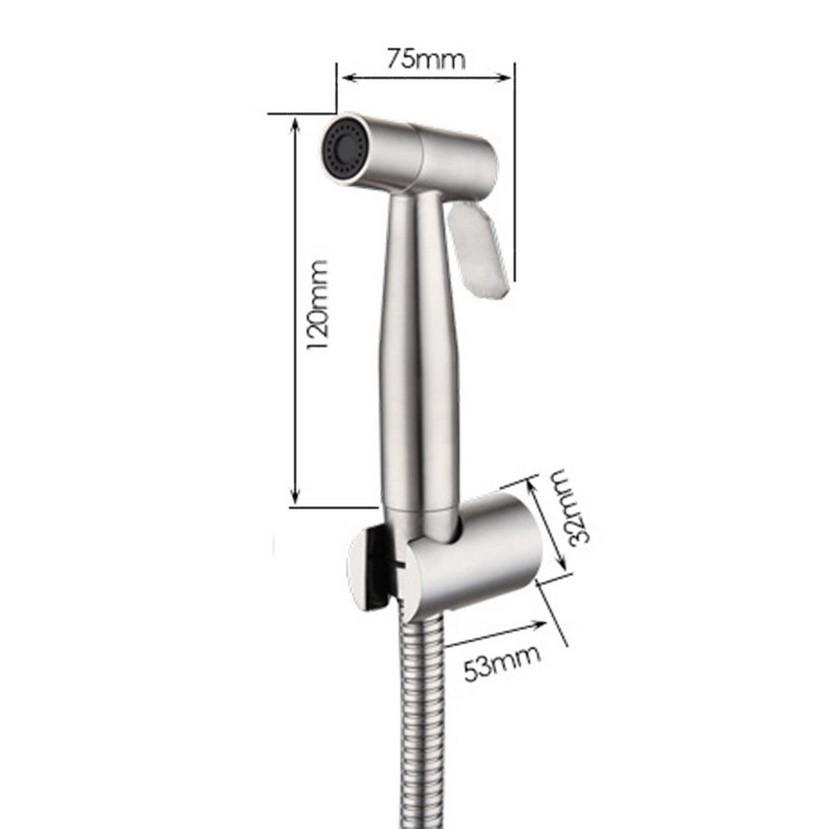 Toilet water spray set premium handheld high pressure, Furniture & Home ...