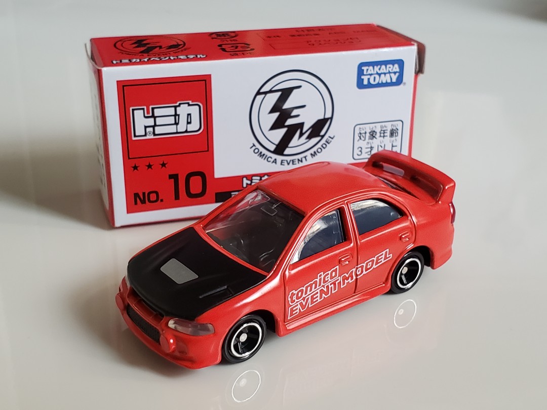 Tomica Event Model TEM - No. 10 Mitsubishi Lancer Evolution IV (紅色) (日版 ...