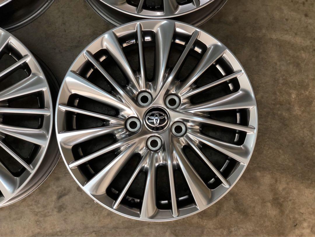 TOYOTA ORIGINAL 17 rim camry estima innova alphard vellfire rush ...