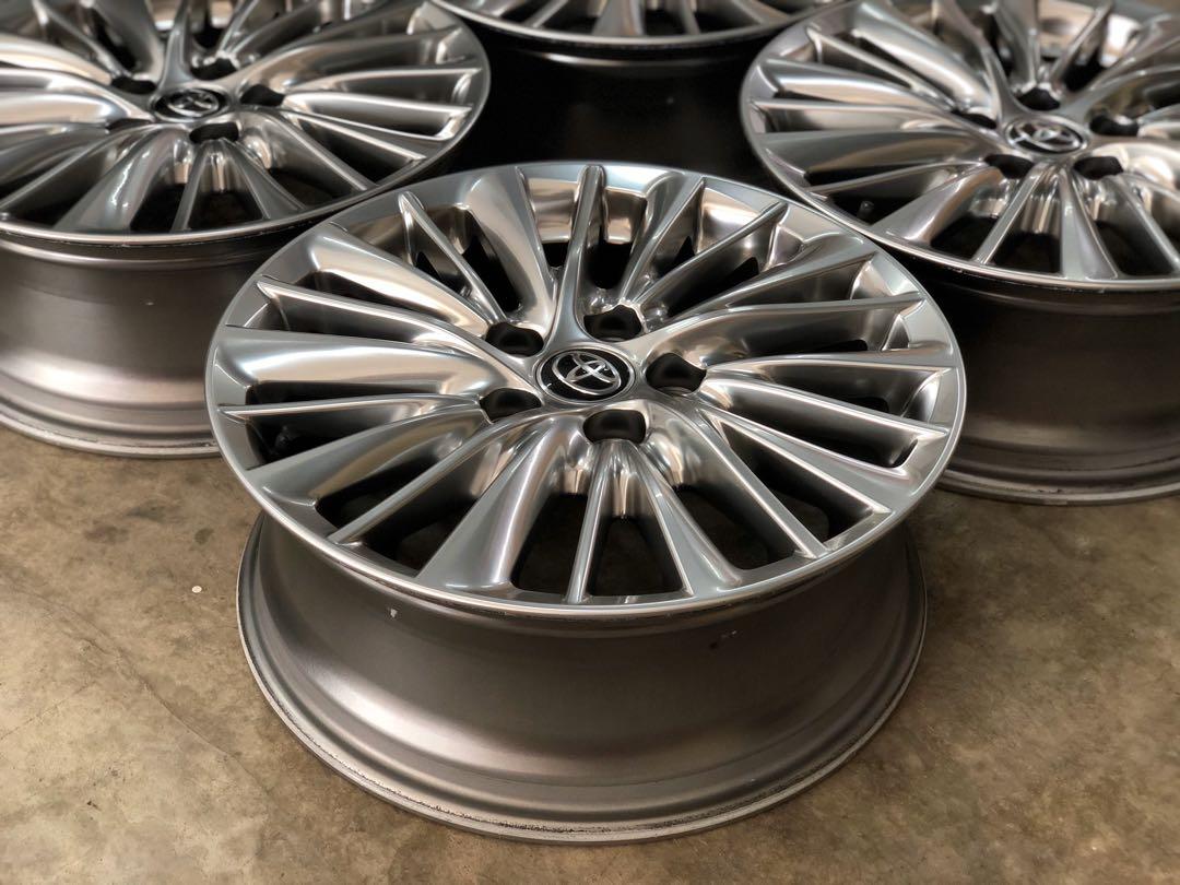 TOYOTA ORIGINAL 17 rim camry estima innova alphard vellfire rush ...