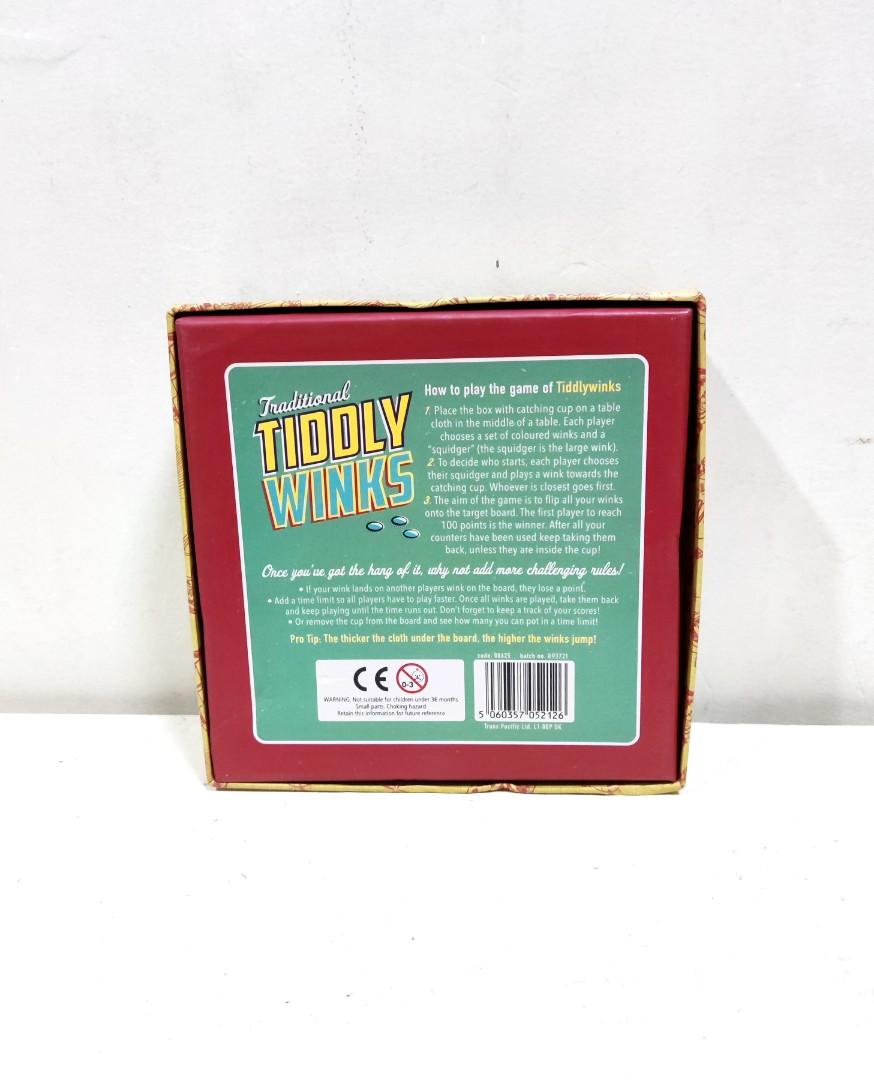 Traditional Tiddlywinks Tiddly Winks Family Game, Hobbies & Toys, Toys ...