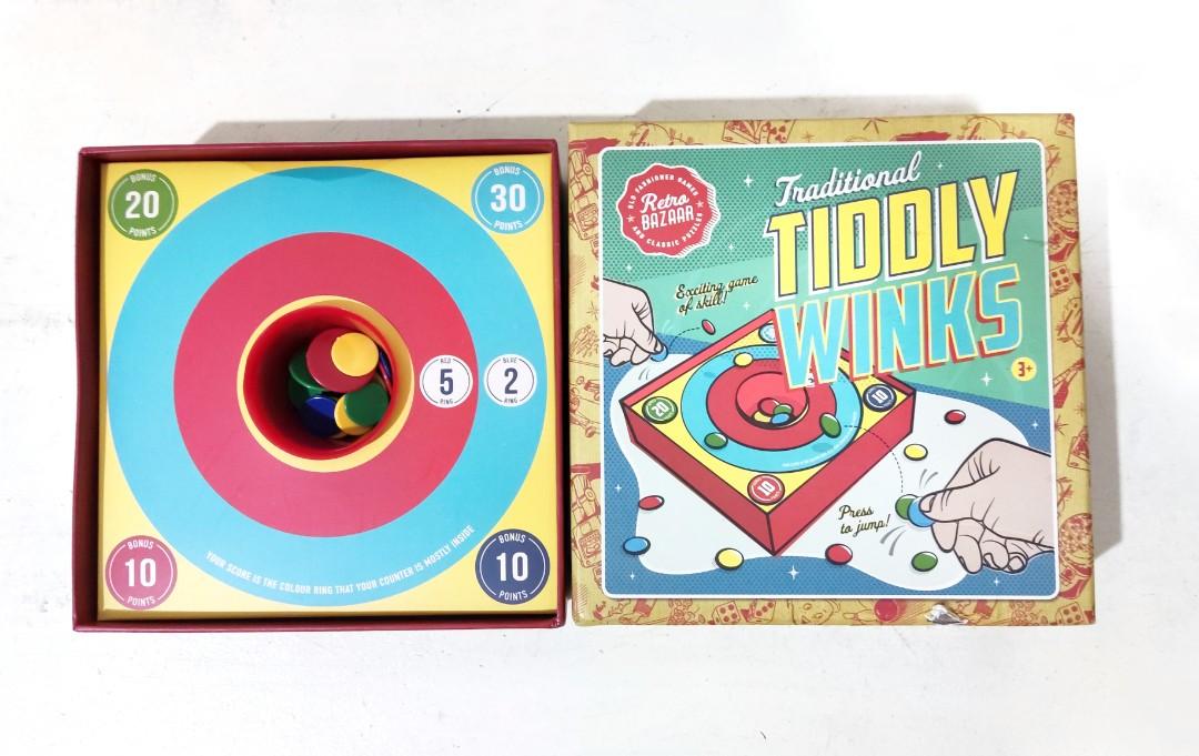 Traditional Tiddlywinks Tiddly Winks Family Game, Hobbies & Toys, Toys ...
