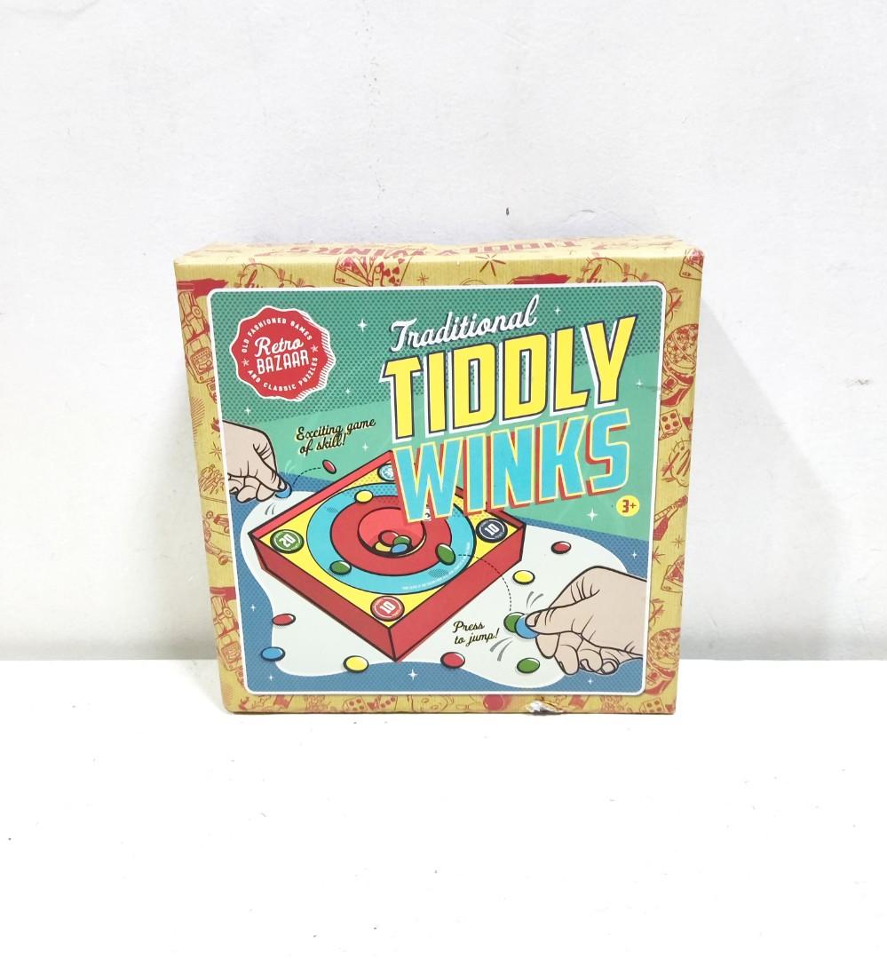 Traditional Tiddlywinks Tiddly Winks Family Game, Hobbies & Toys, Toys ...