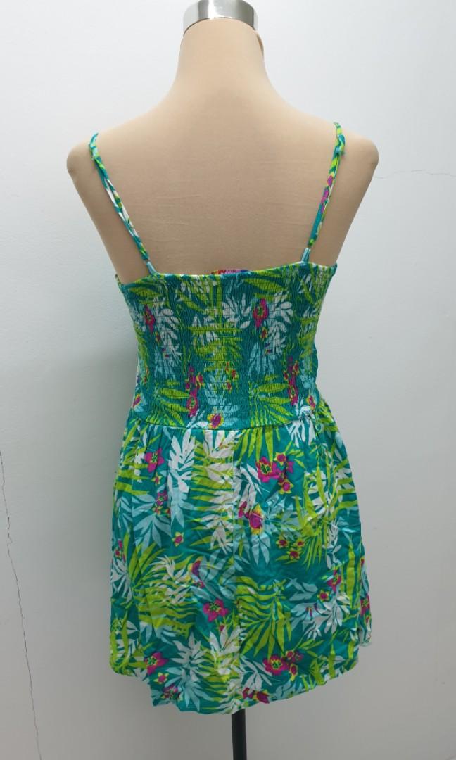 Tropical Mini Dres, Women's Fashion, Dresses & Sets, Dresses on Carousell