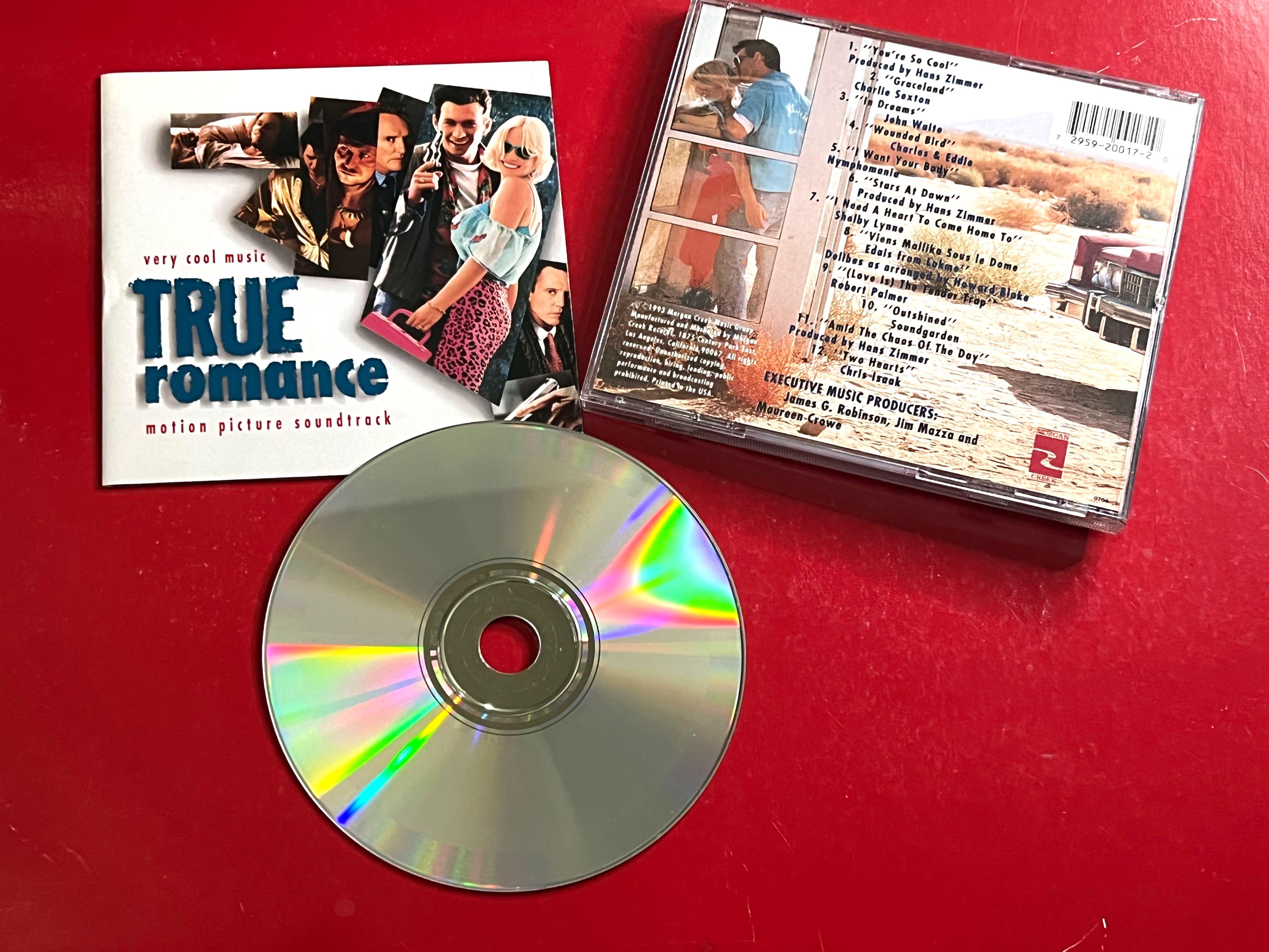 True Romance: Motion Picture Soundtrack 浪漫風暴電影原聲大碟1993年美版, 興趣及遊戲, 音樂、樂器 ...