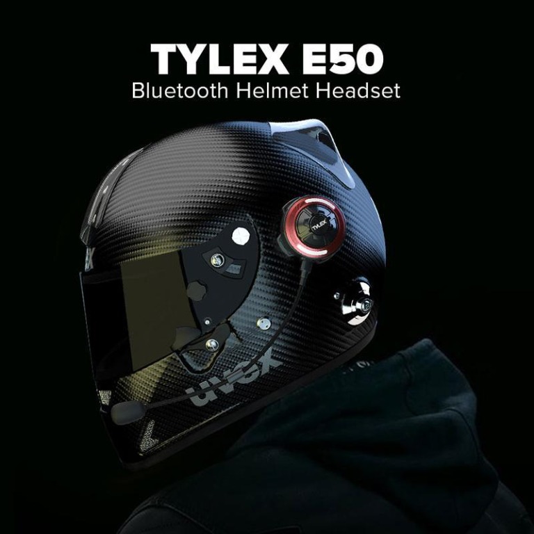 TYLEX OPENEAR E50 Motorcycle Helmet Headset Bluetooth 380mAh 6Hrs ...
