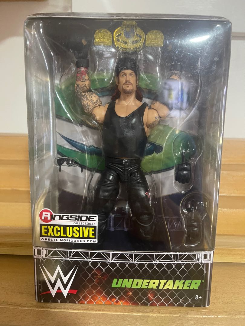 Undertaker: Ringside Exclusive: Summerslam Elite With Wcw Tag Team Belt, Hobbies & Toys, Toys ...