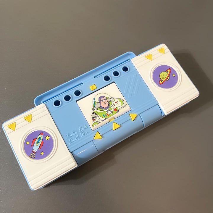 Vintage 1995 Toy Story Pencil Case - Disney Pixar - Radio Look Pencil ...
