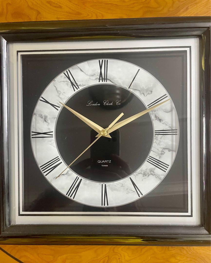 Vintage " London Clock Co., " Wall Quartz Clock Made in Taiwan Japan ...