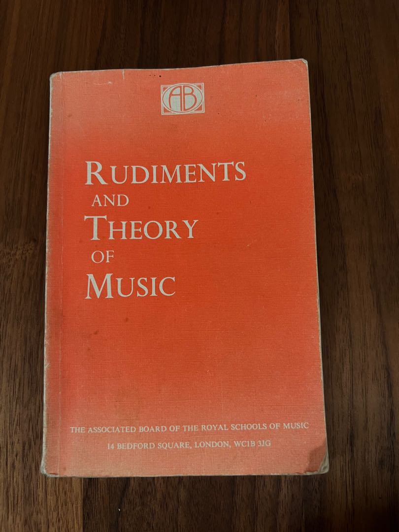 Vintage ABRSM books- Rudiments and Theory of Music, Aural Tests ...