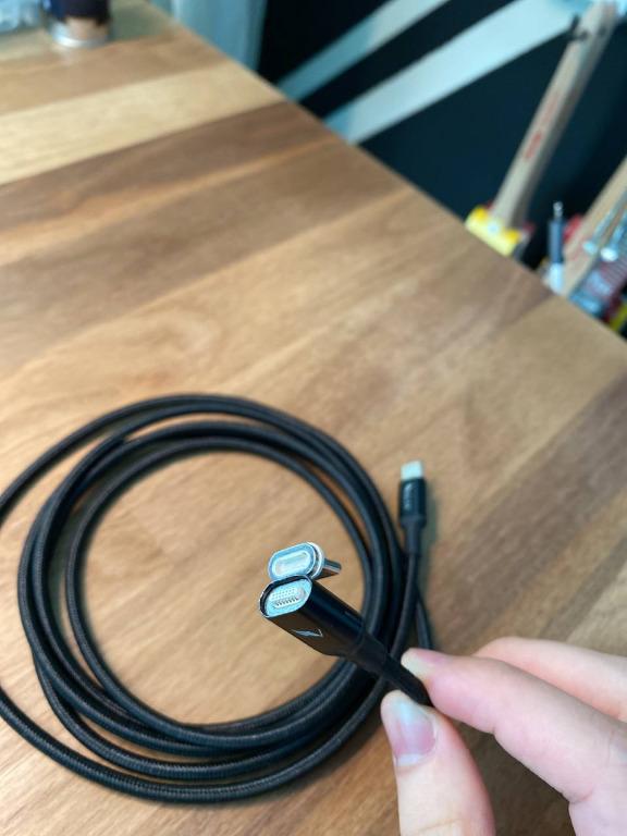 Volta Cable, 6ft (1.8m) USB C to USB C magnetic cable, Computers & Tech ...