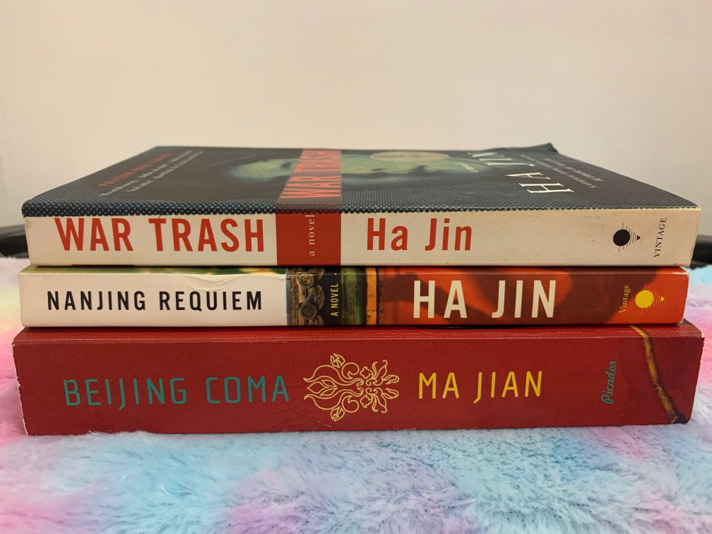 War Trash, Nanjing Requiem , Beijing Coma -Ha Jin and Ma Jian book ...