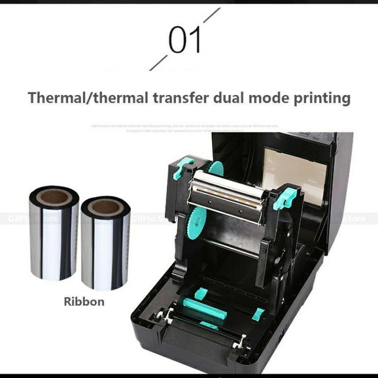 Xprinter XP-H500B XP-TT426B Direct Thermal and Thermal Transfer Printing Shipment Waybill ...