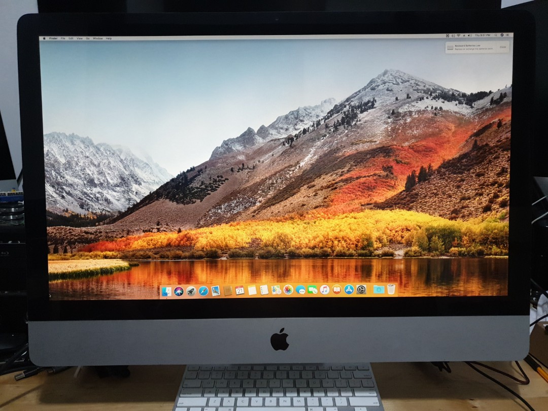 27inch iMac 2009 with Apple magic keyboard, Computers & Tech, Desktops ...