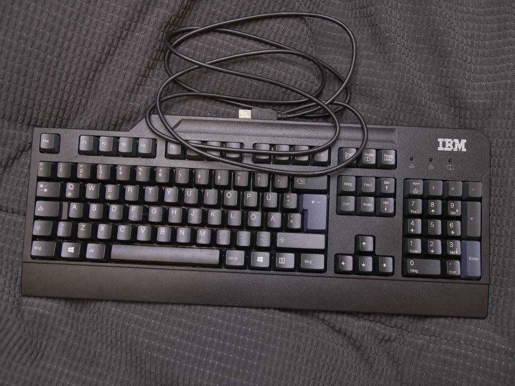 [平放!] 99%新 IBM 鍵盤 (USB A連接), 電腦＆科技, 電腦周邊及配件, 電腦鍵盤及相關產品 - Carousell