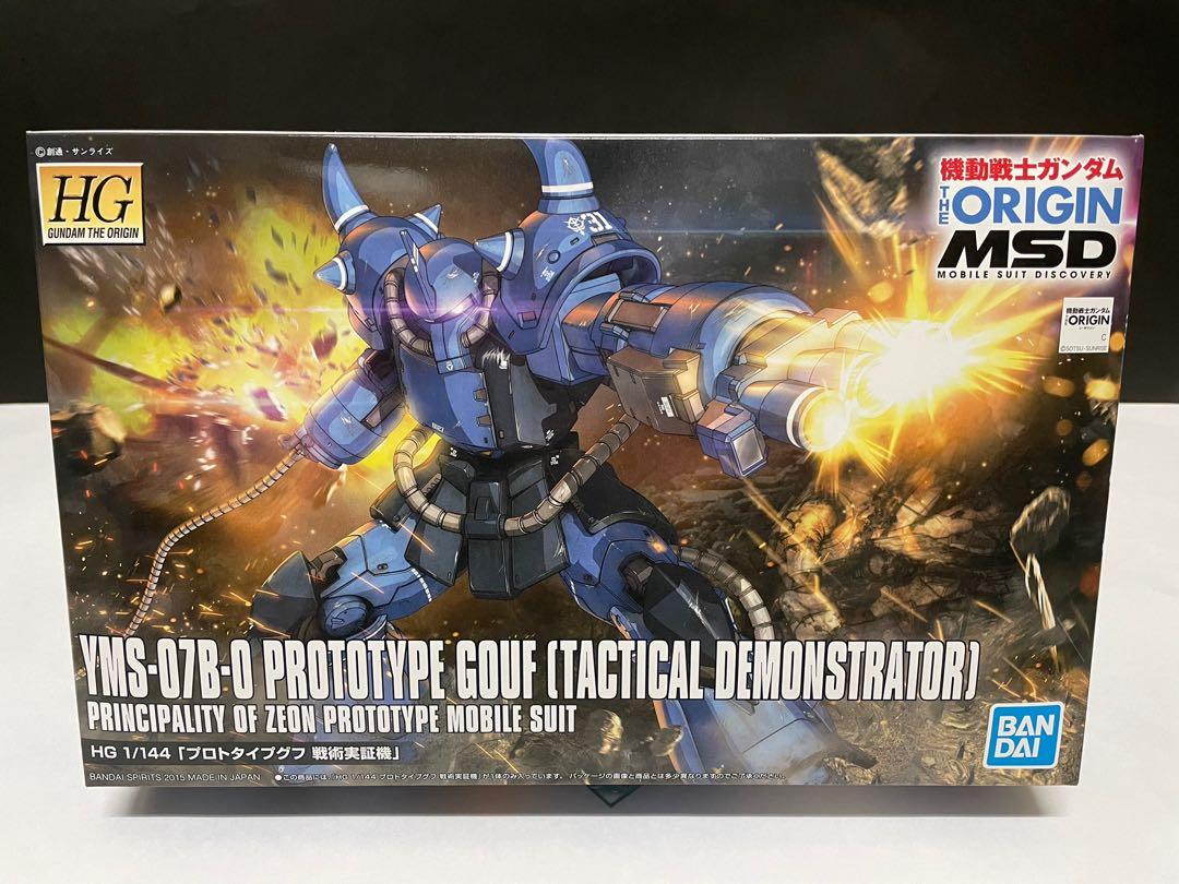 (全新現貨) Gundam The Origin HG YMS-07B-0 Prototype Gouf (Tactical ...