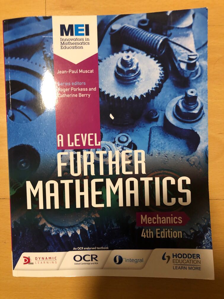 A Level Maths | Mechanics, 興趣及遊戲, 書本 & 文具, 教科書 - Carousell