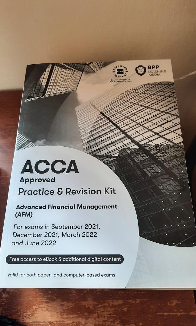 ACCA Advanced Financial Management(AFM), Strategic Business Leader (SBL ...