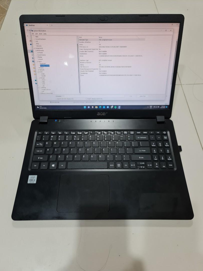 Acer Aspire 3 core i5 10th Gen, Computers & Tech, Laptops & Notebooks ...