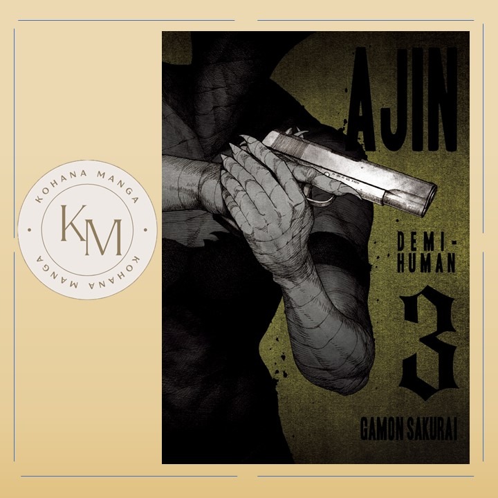 Ajin Manga (English) Vol 3, Hobbies & Toys, Books & Magazines, Comics ...