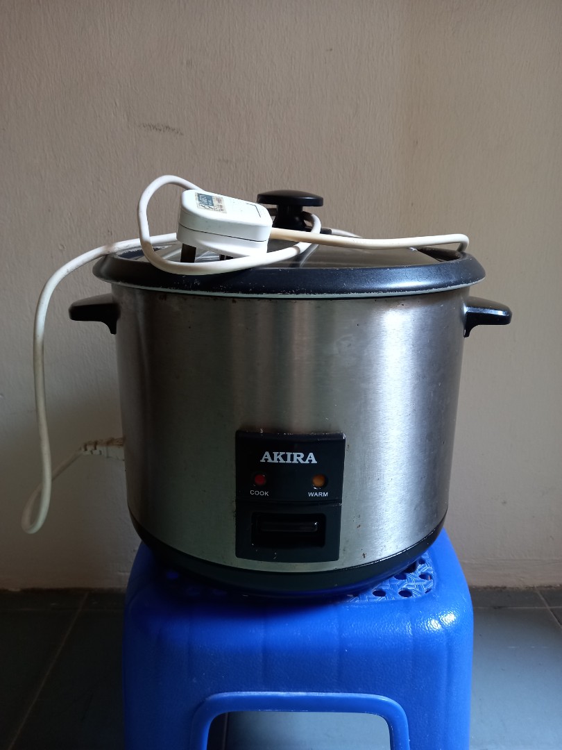 Akira Rice Cooker 2.2L, TV & Home Appliances, Kitchen Appliances ...