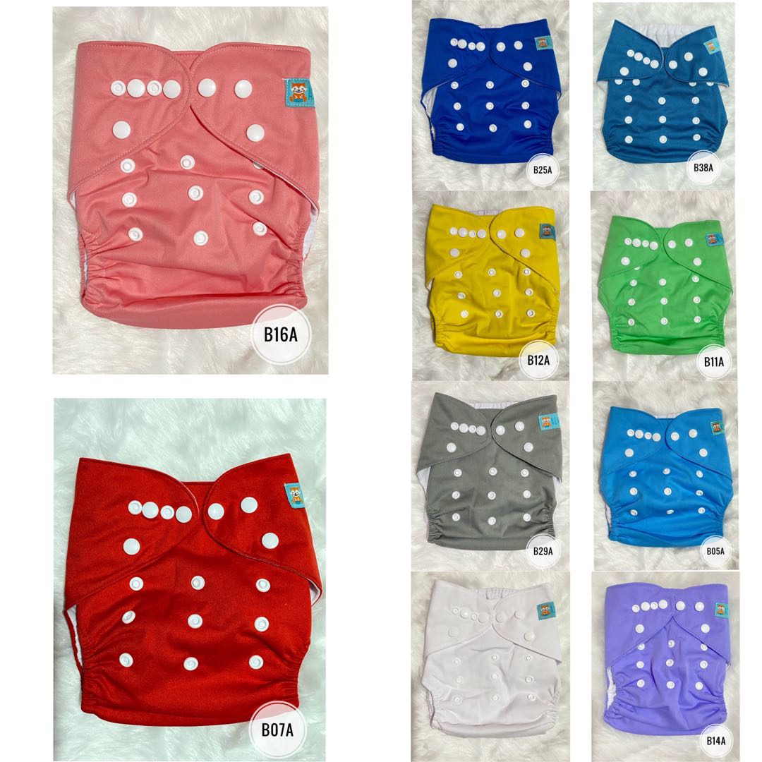 14 BRAND NEW/UNUSED Alva Baby Cloth diapers with insert for take all ...