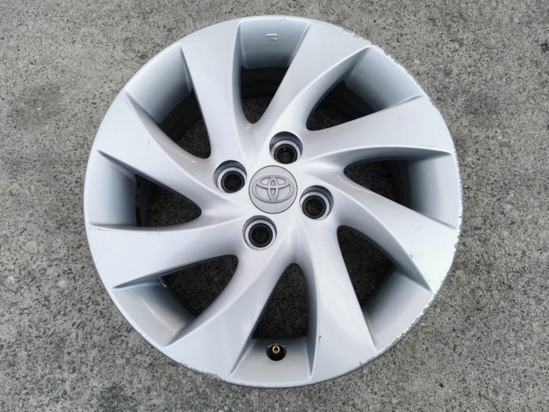 Alza Myvi Axia Vios Viva Ori Toyota Sport Rim 15 Inch 4H Pcd100 6JJ ...