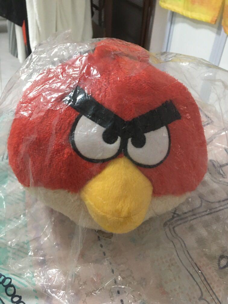 Angry Bird Soft Toy, Hobbies & Toys, Toys & Games on Carousell