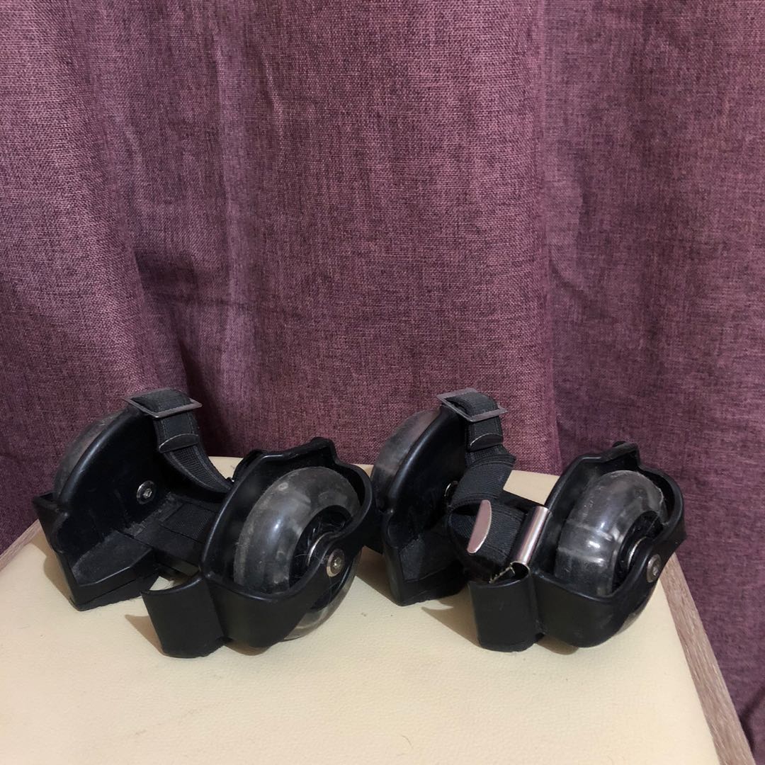 Attachable wheels / shoe wheels / heelies, Sports Equipment, Sports ...