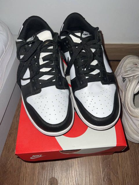 AUTHENTIC Nike Panda Dunks US 8, Men's Fashion, Footwear, Casual shoes ...
