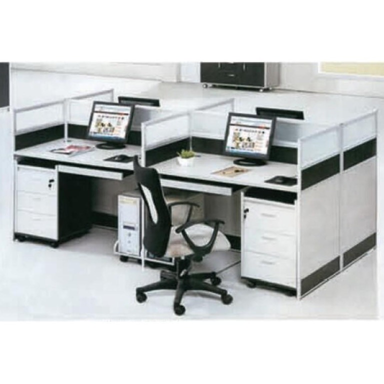 B38B Executive Workstation,with high partion,with/without pedestal ...