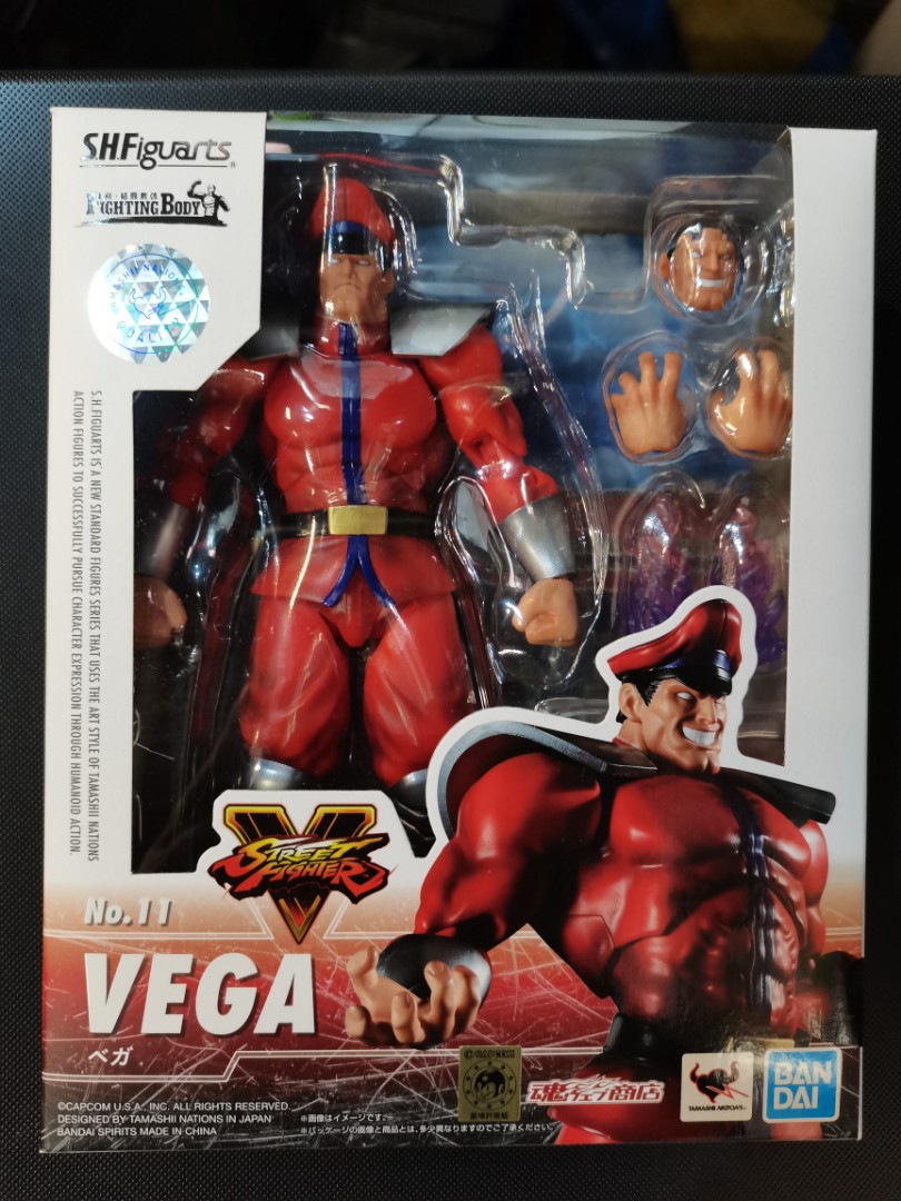 Bandai S.H.Figuarts SHF Street Fighter V SF5 M.Bison / Vega Action ...