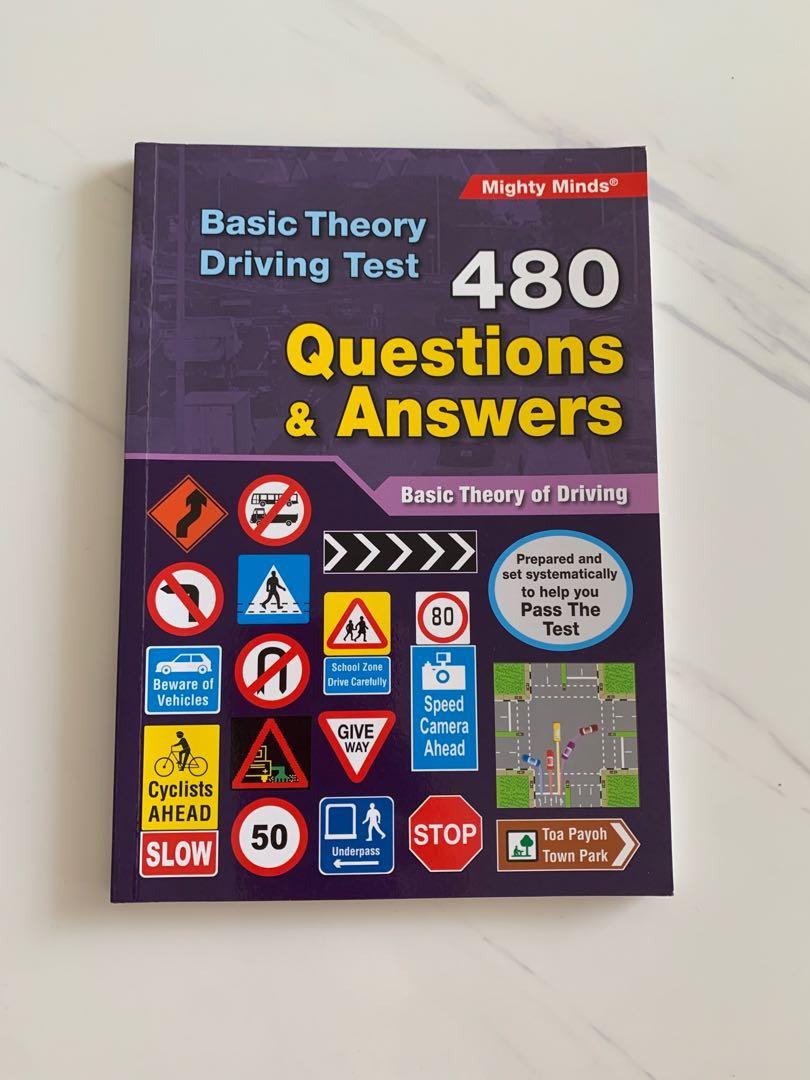 Basic Theory Driving Test - 480 questions & Answers, Hobbies & Toys ...