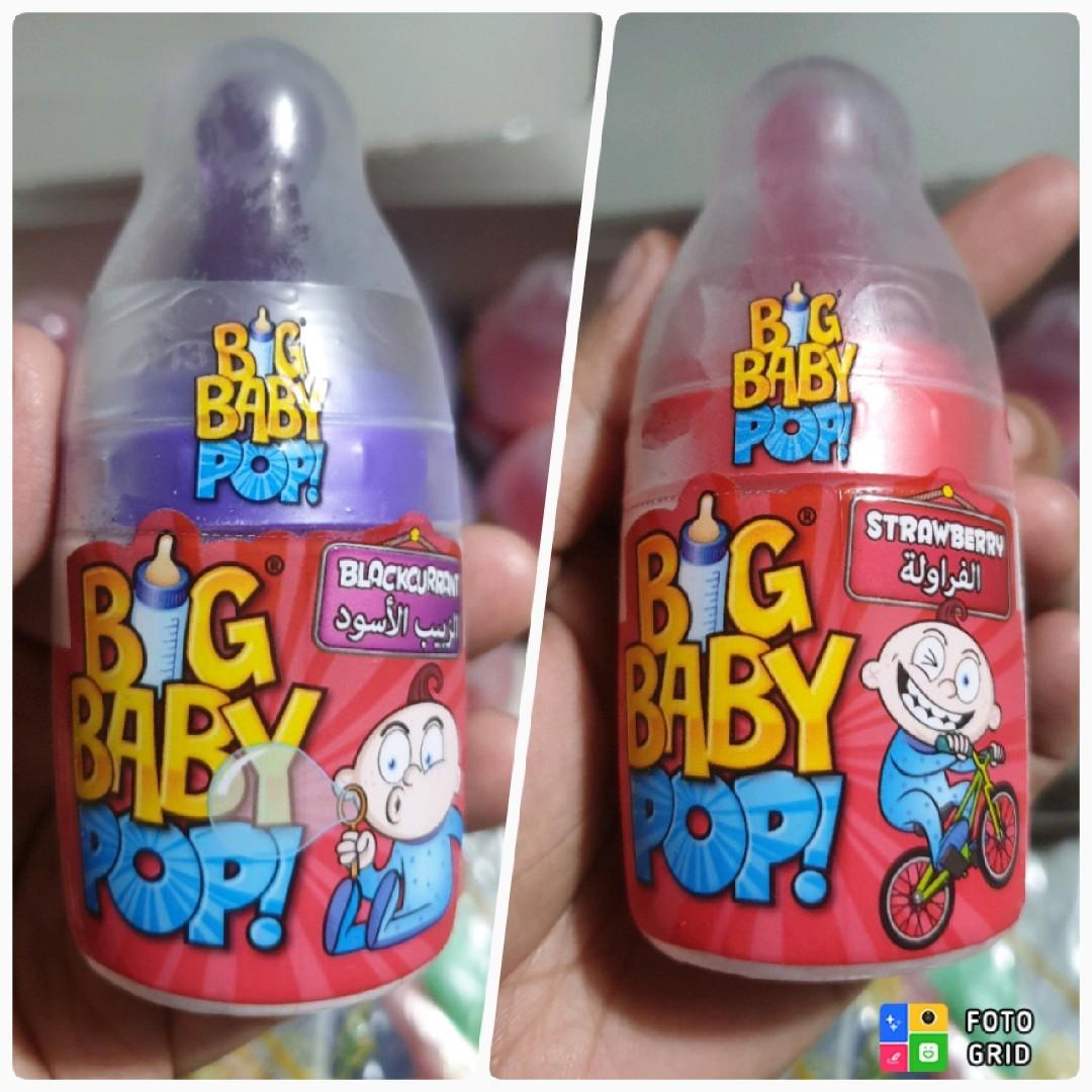 BAZOOKA BIG BABY BOP 32g CANDY LOLLIPOP - IMPORTED FROM DUBAI, Food ...