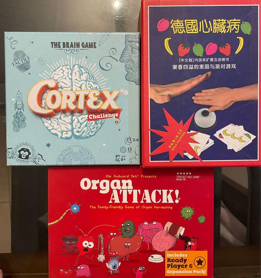 Boardgames Cortex Organ Attack Bonus game, Hobbies & Toys, Toys & Games ...
