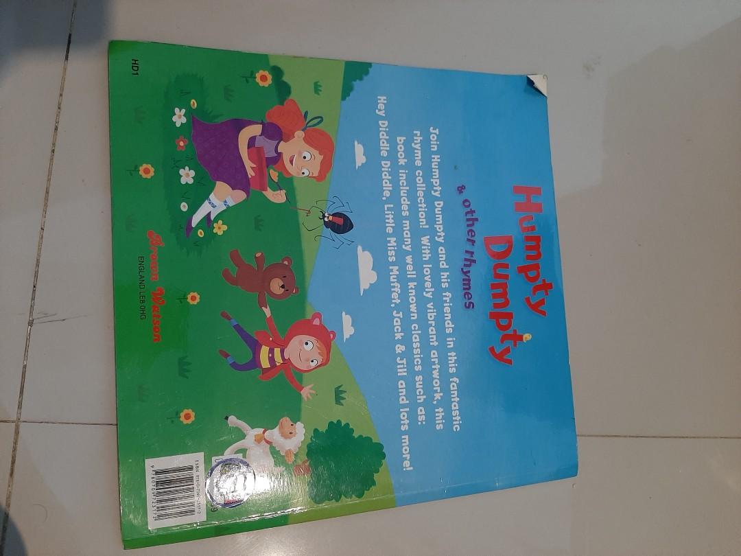 Buku humpty dumpty, Buku & Alat Tulis, Buku Anak-Anak di Carousell