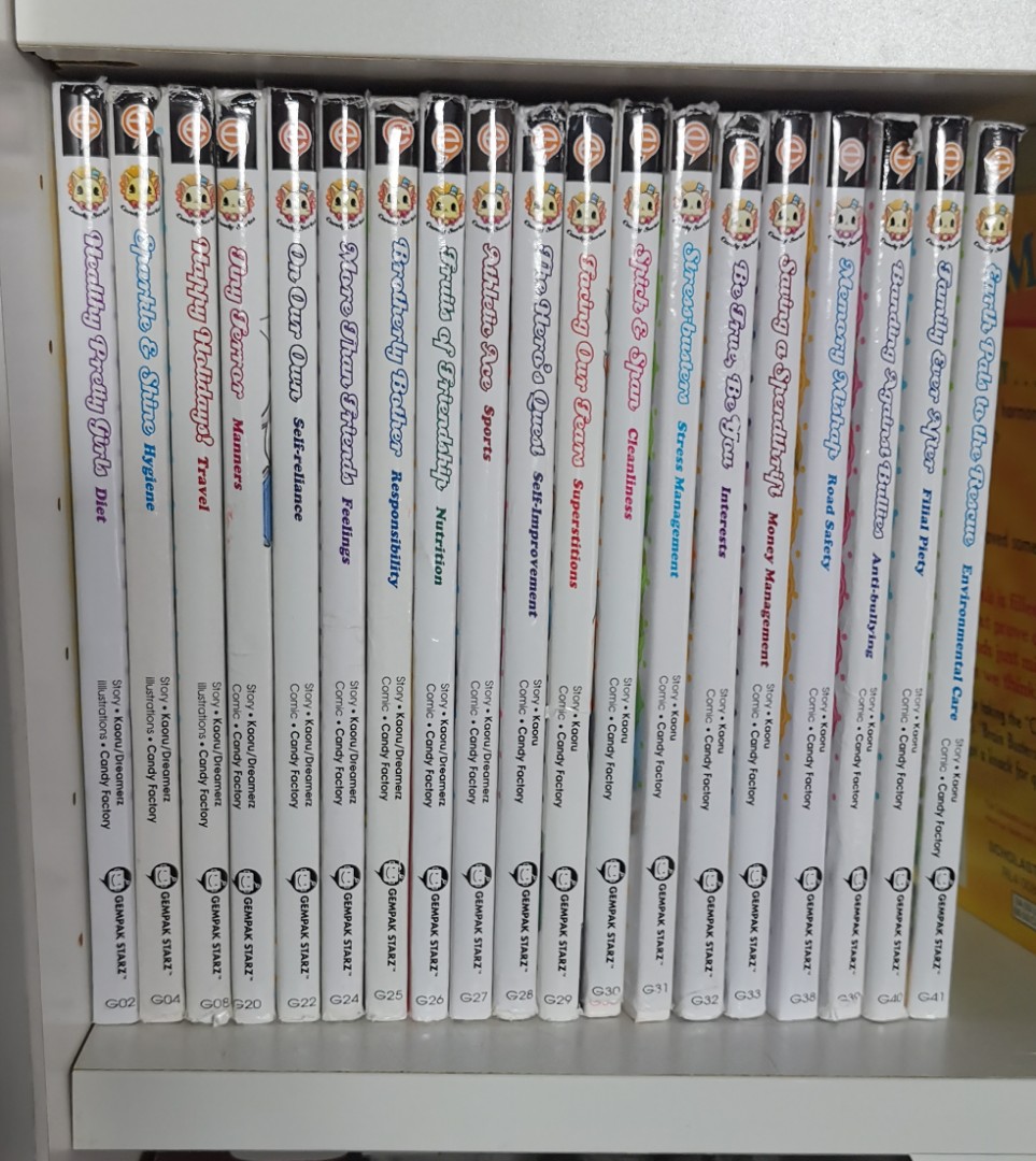 Candy Factory manga books teach values to kids, Hobbies & Toys, Books ...