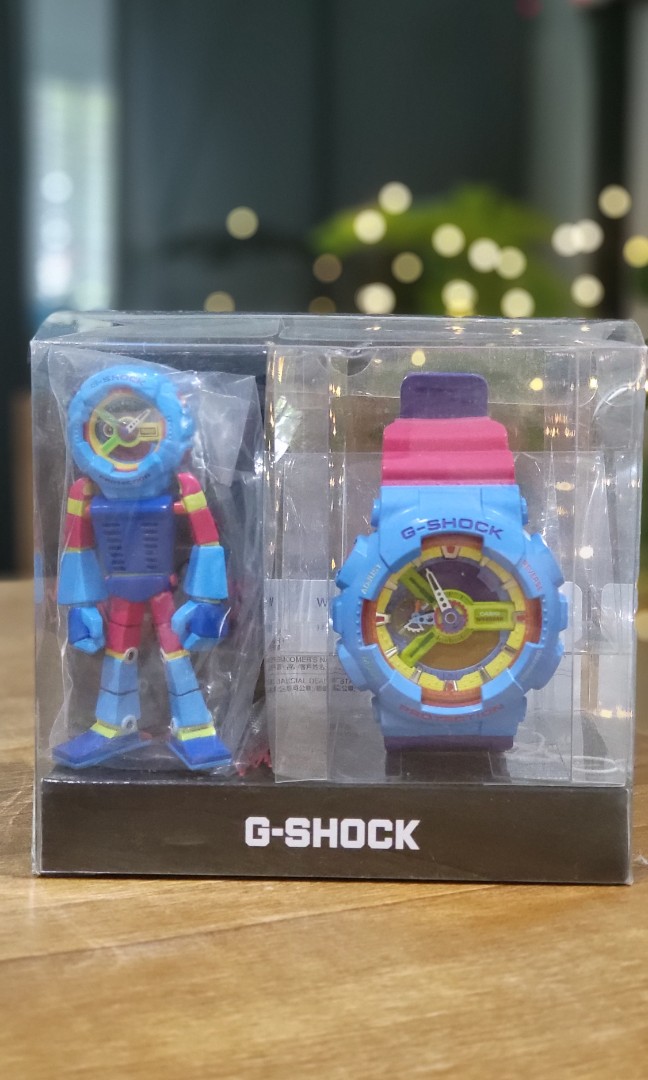 Casio G-Shock GA-110F-2DR Hyper Manbox, Luxury, Watches on Carousell