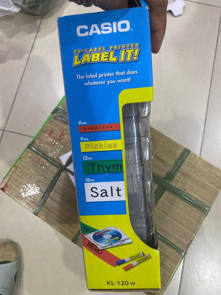 Casio Labeller, Computers & Tech, Printers, Scanners & Copiers on Carousell