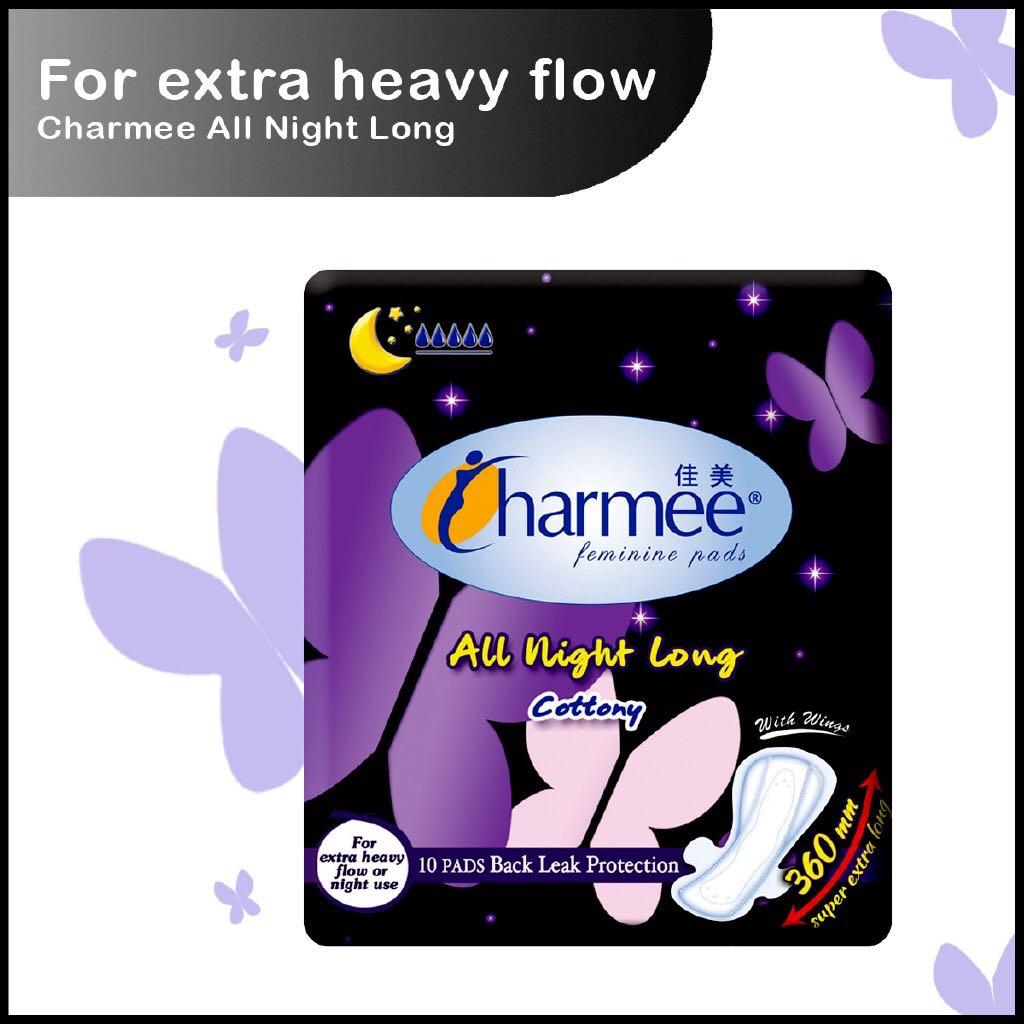CHARMEE DIAPER LARGE AND HEAVY FLOW NAPKIN, Beauty & Personal Care ...
