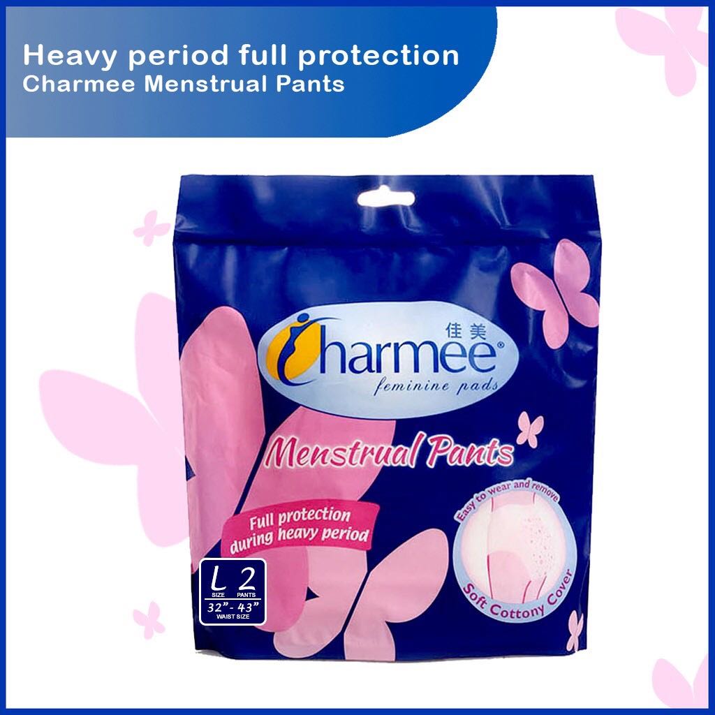 CHARMEE DIAPER LARGE AND HEAVY FLOW NAPKIN, Beauty & Personal Care ...