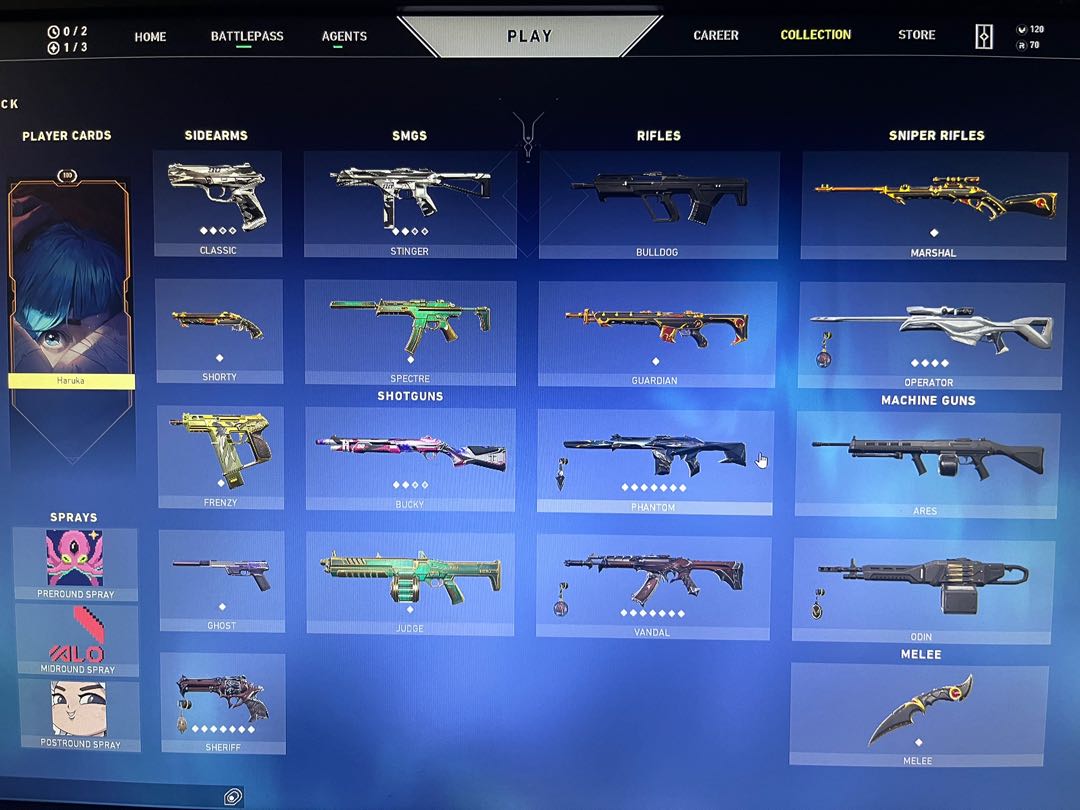 CHEAP RUIN DAGGER VALORANT ACCOUNT, Video Gaming, Gaming Accessories ...