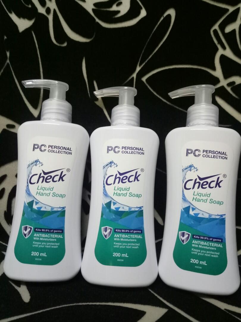 Check hand liquid soap, Beauty & Personal Care, Sanitary Hygiene on ...