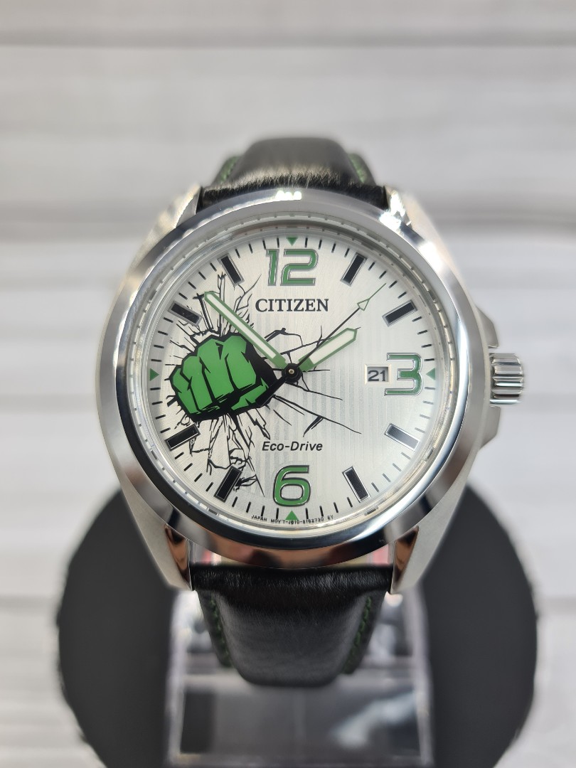 CITIZEN ECO DRIVE MARVEL'S HULK BRAND NEW, Men's Fashion, Watches ...