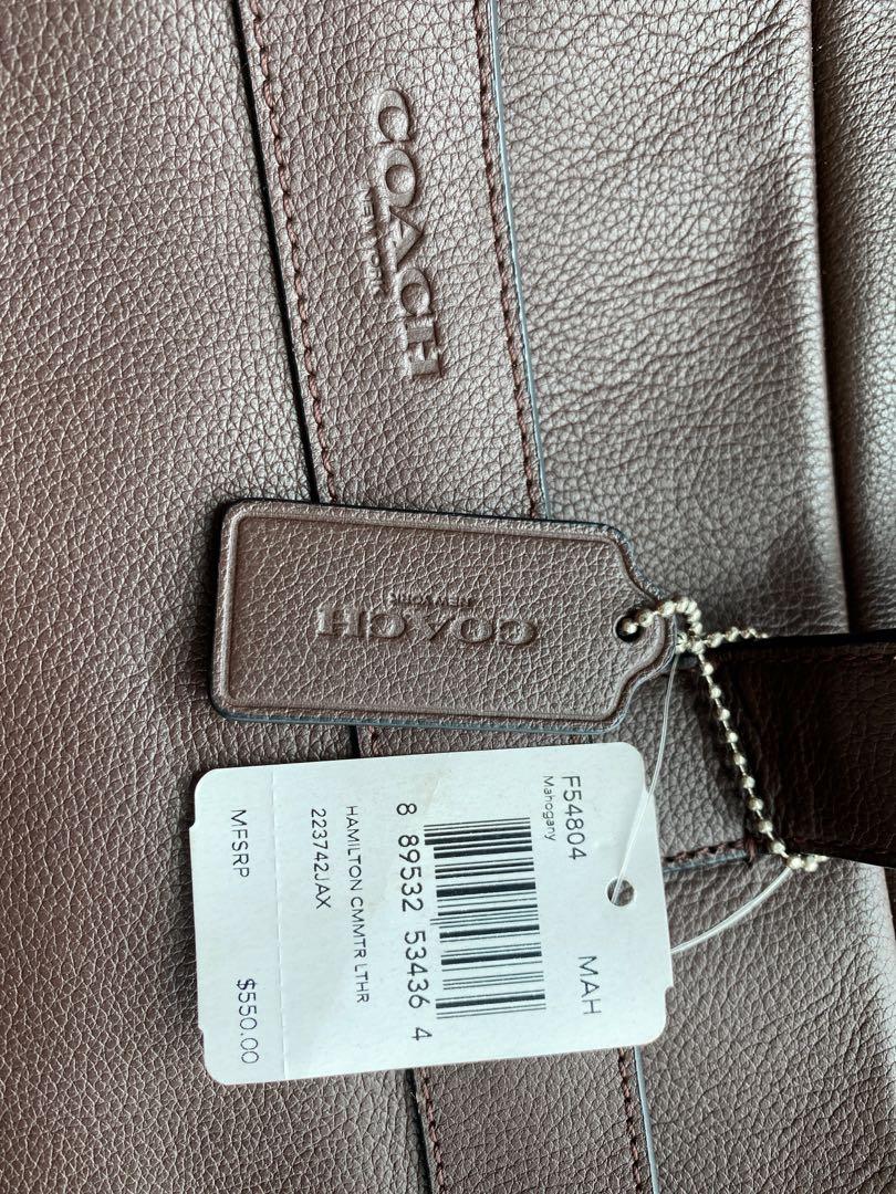 Coach Hamilton Briefcase, Men's Fashion, Bags, Briefcases on Carousell
