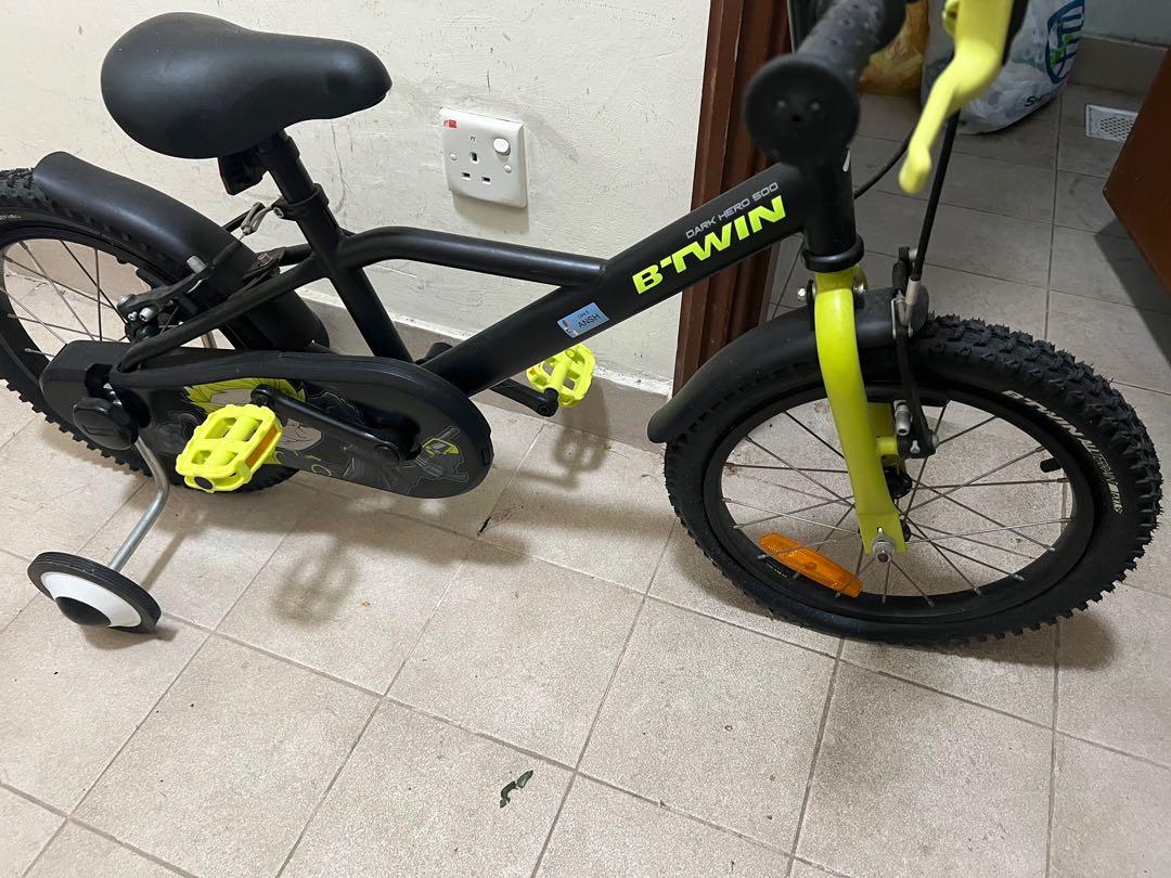 Decathlon - Dark Hero 500 BTWIN . 16inch boys cycle , condition - 10/10 ...