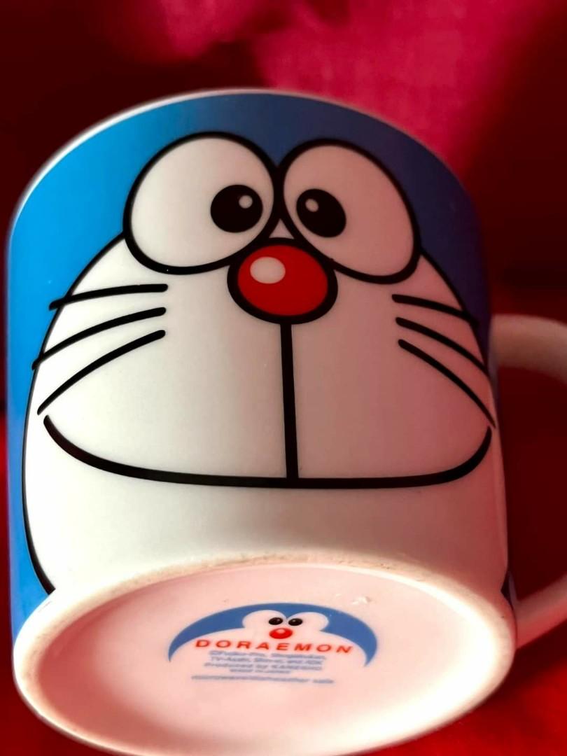 DORAEMON Blue Face Cartoon Anime Manga Coffee Tea Mug, Furniture & Home ...
