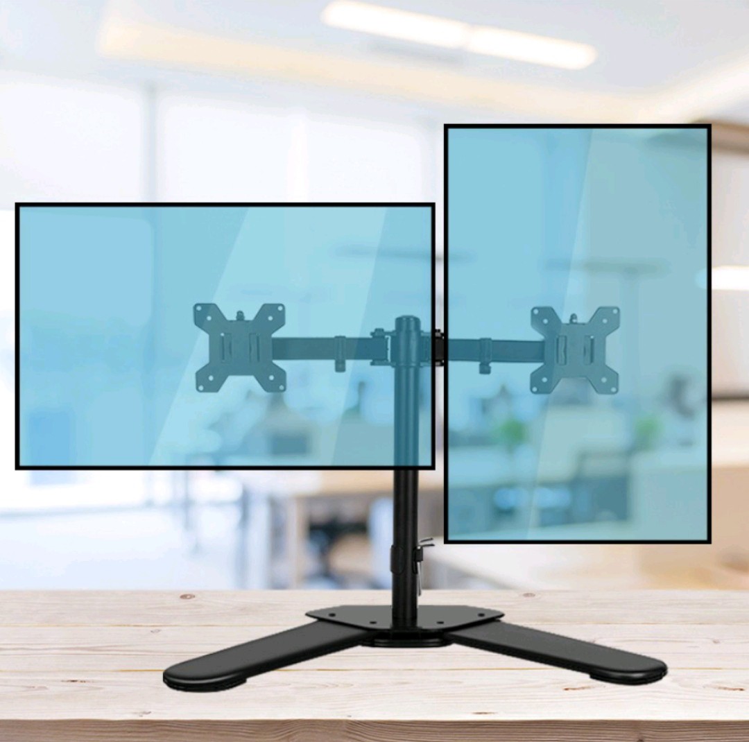 Dual monitor stand, Computers & Tech, Parts & Accessories, Monitor ...