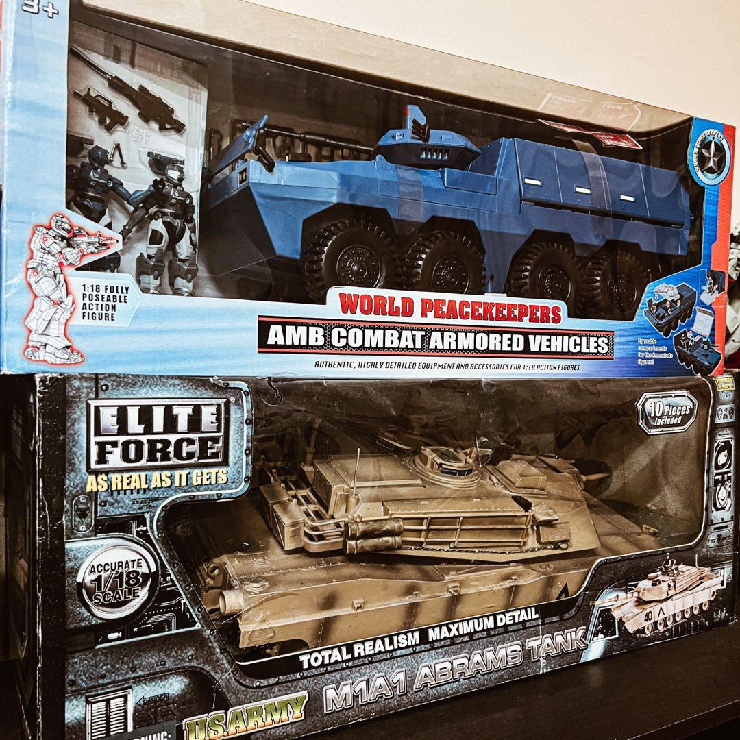 Elite Force M1A1 Abrams / Peacekeeper armoured, Hobbies & Toys, Toys ...